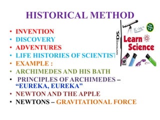 Methods of teaching biological science | PPTX