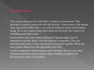 Methods of Teaching by FROEBEL.pptx