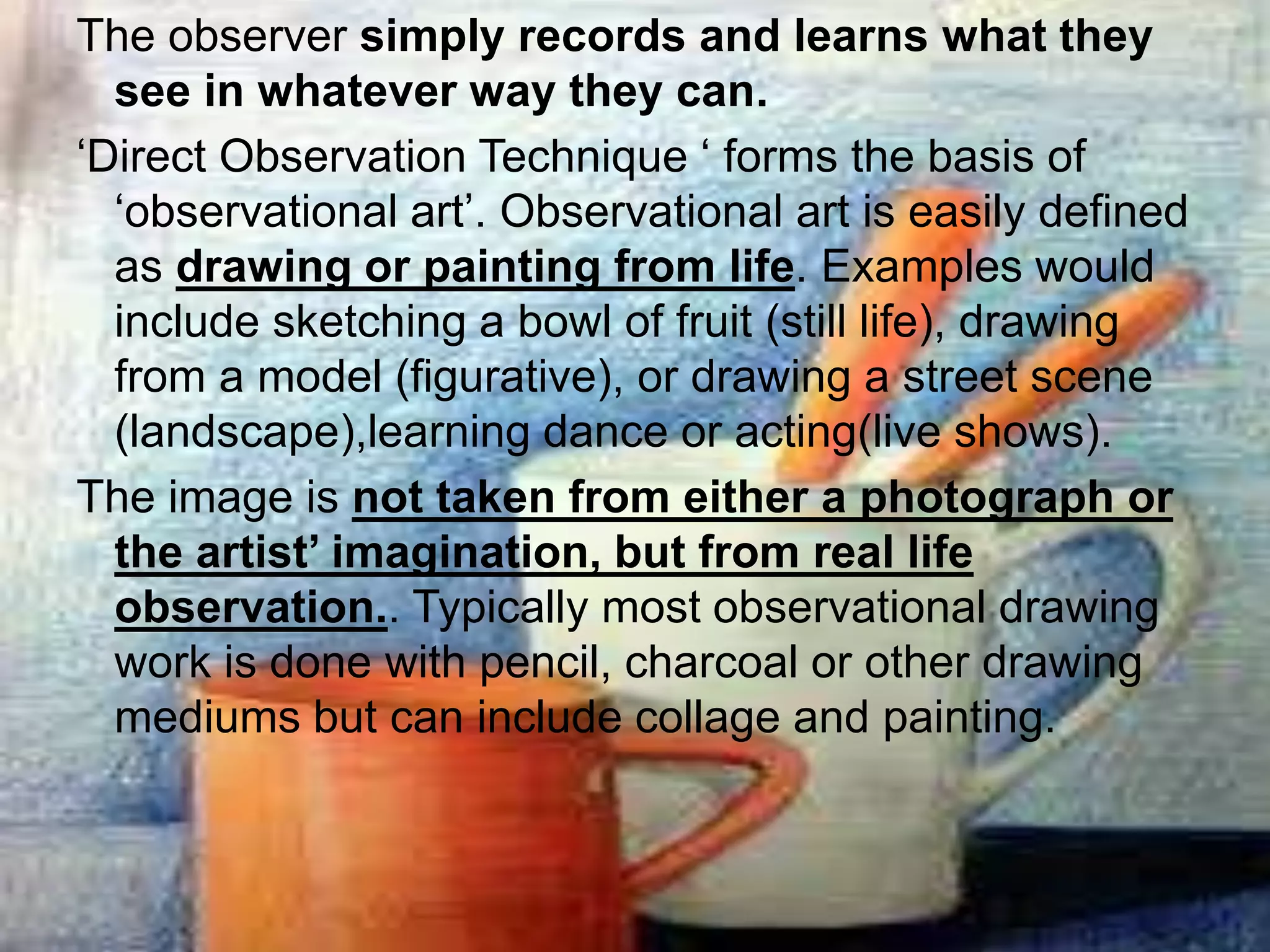 Method of teaching creative arts | PPTX