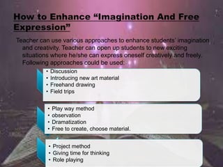 Method of Teaching Creative Art by Method of Imagination And Free ...