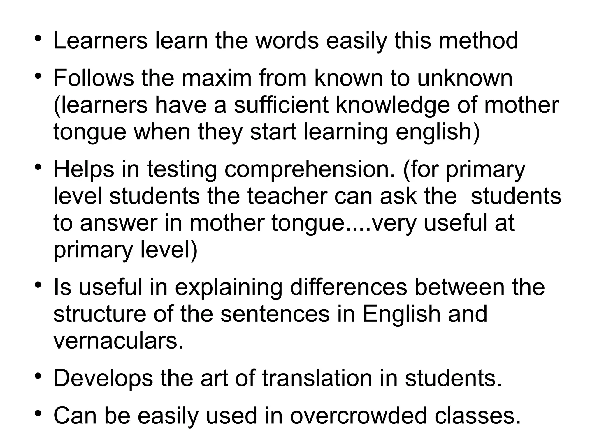 Methods of teaching english | PPT