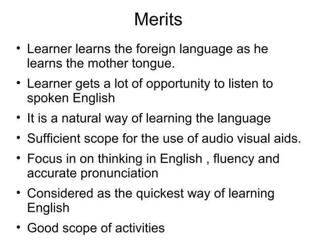 Methods of teaching english | PPT | Education