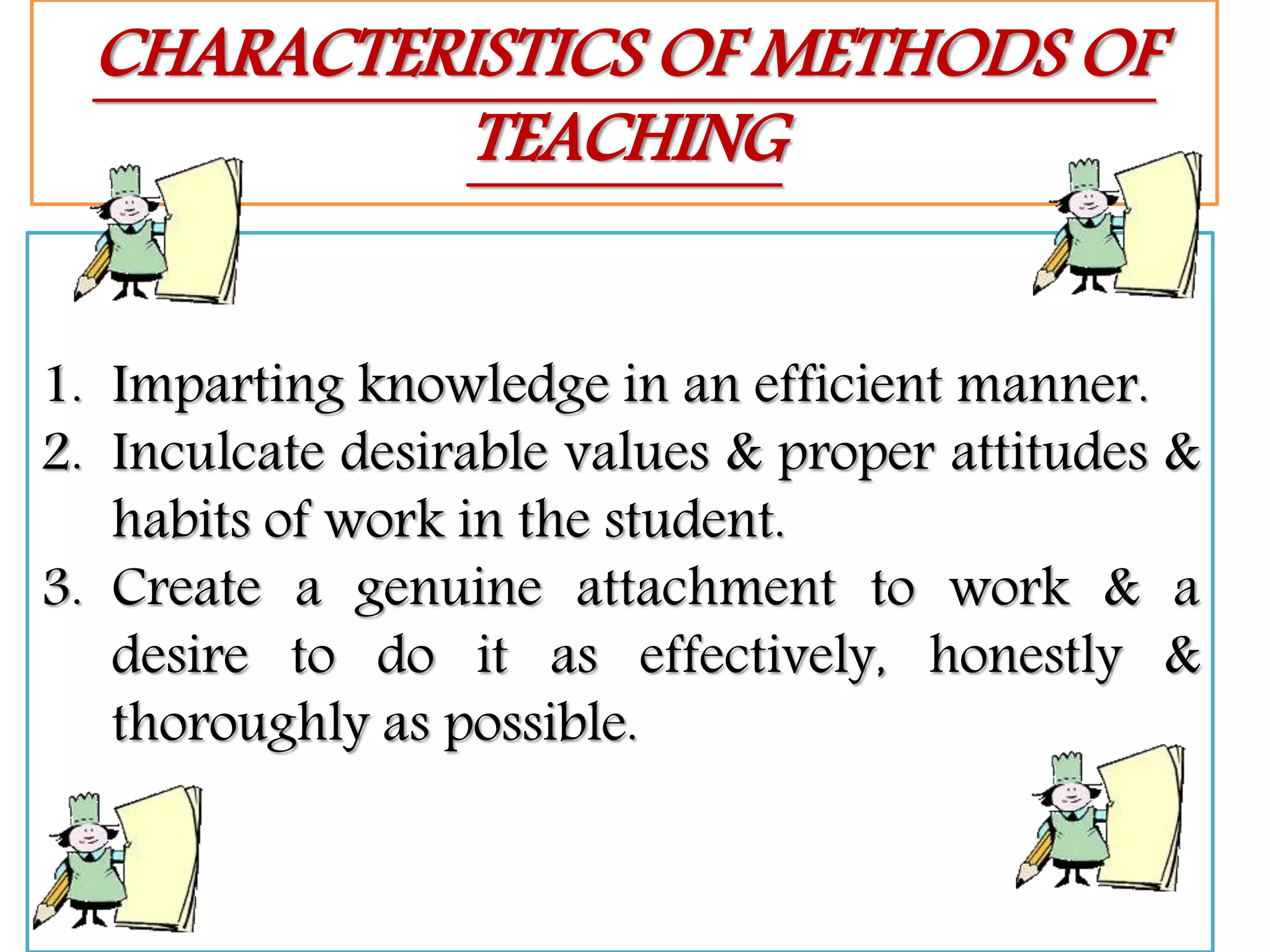 Methods of teaching (CET) | PPTX