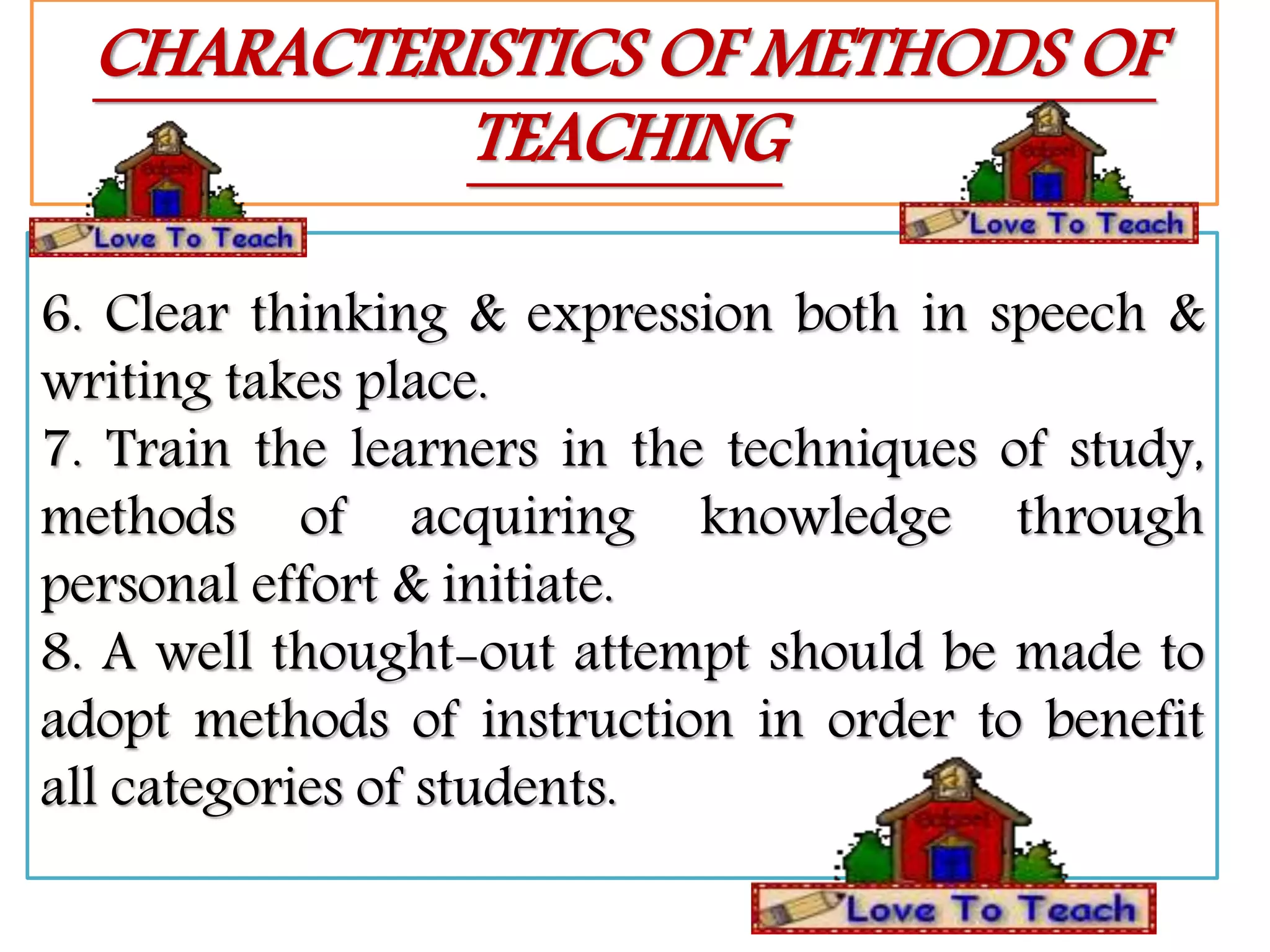 Methods of teaching (CET) | PPTX