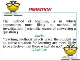 Methods of teaching (CET) | PPTX