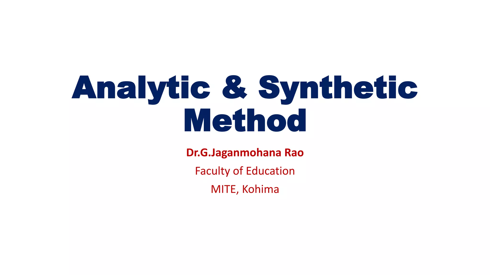 Methods of teaching mathematics | PPTX