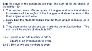 Methods of teaching mathematics | PPTX