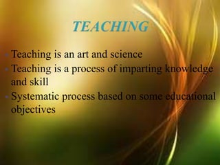Methods of teaching | PPT