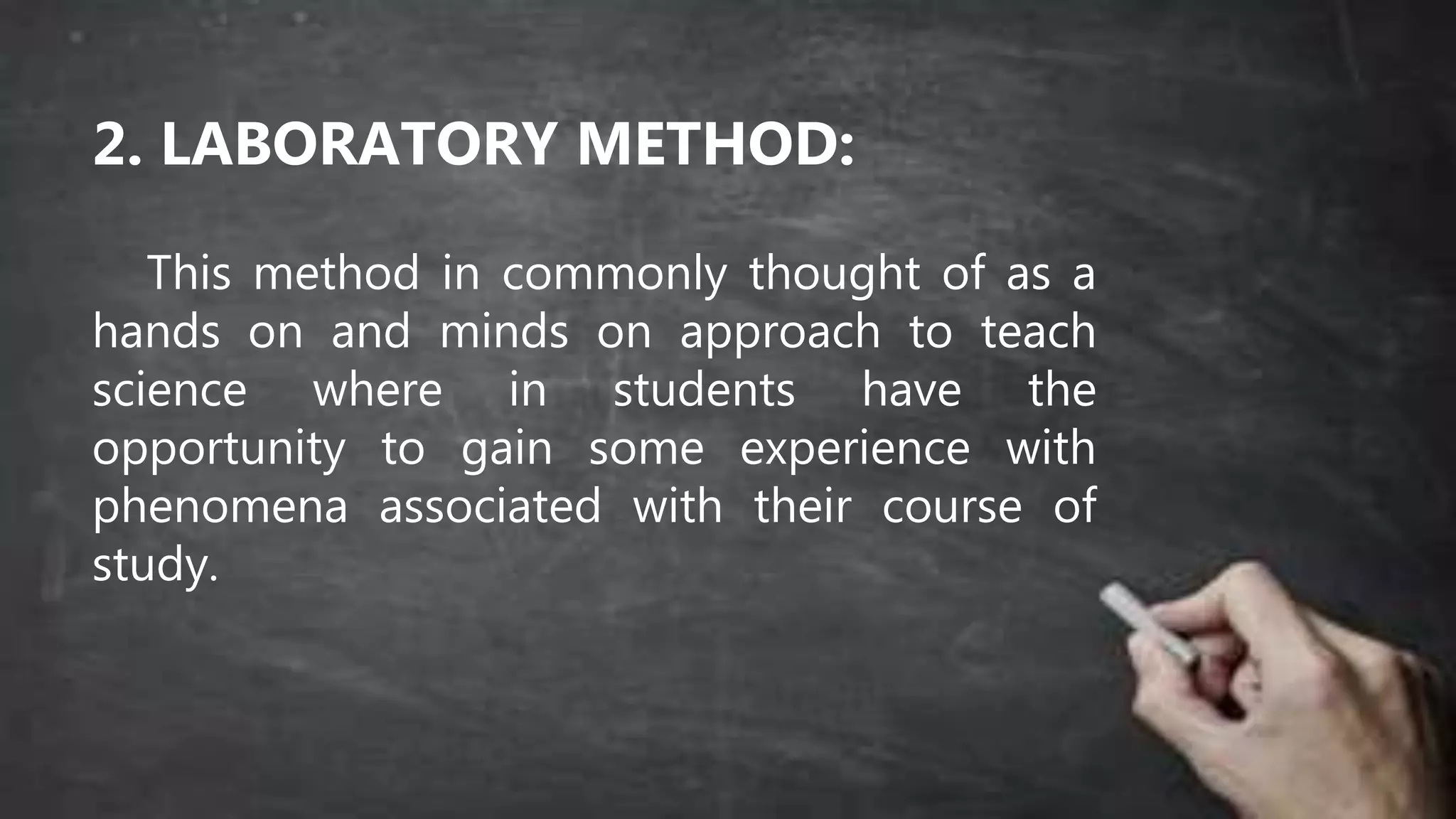 Methods of Teaching Science | PPTX