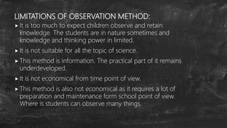 Methods of Teaching Science | PPTX