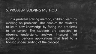 Methods of Teaching Science | PPTX