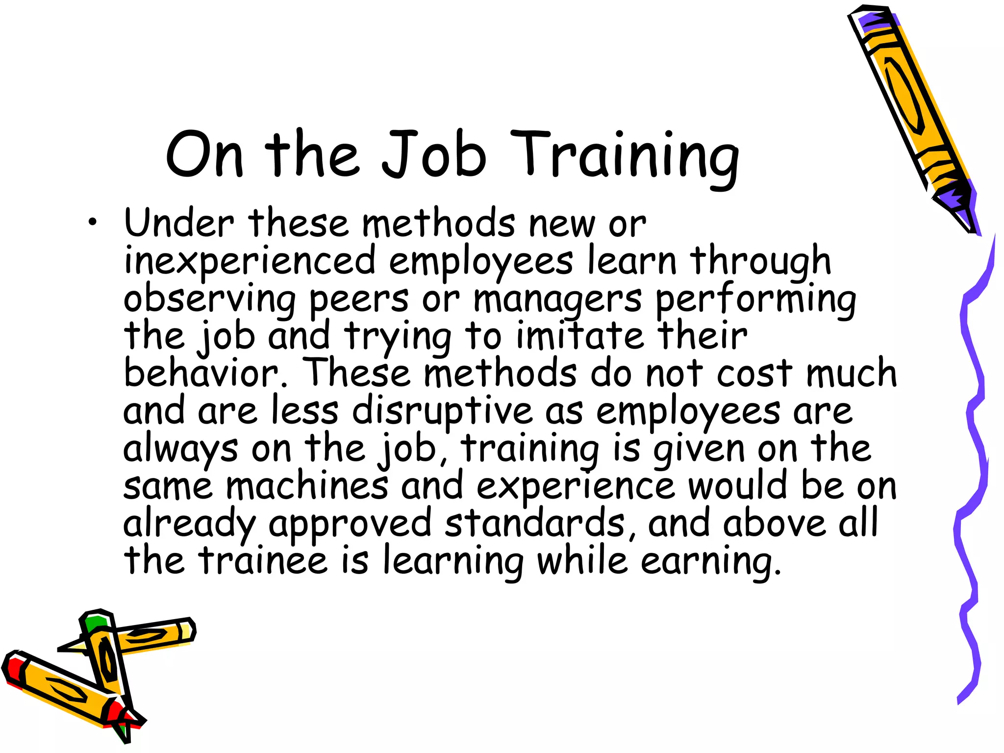Methods of training | PPT