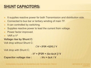 Methods of voltage control | PPTX