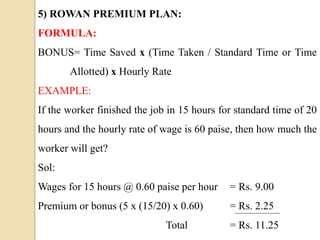 Methods of Wage Fixation | PPTX