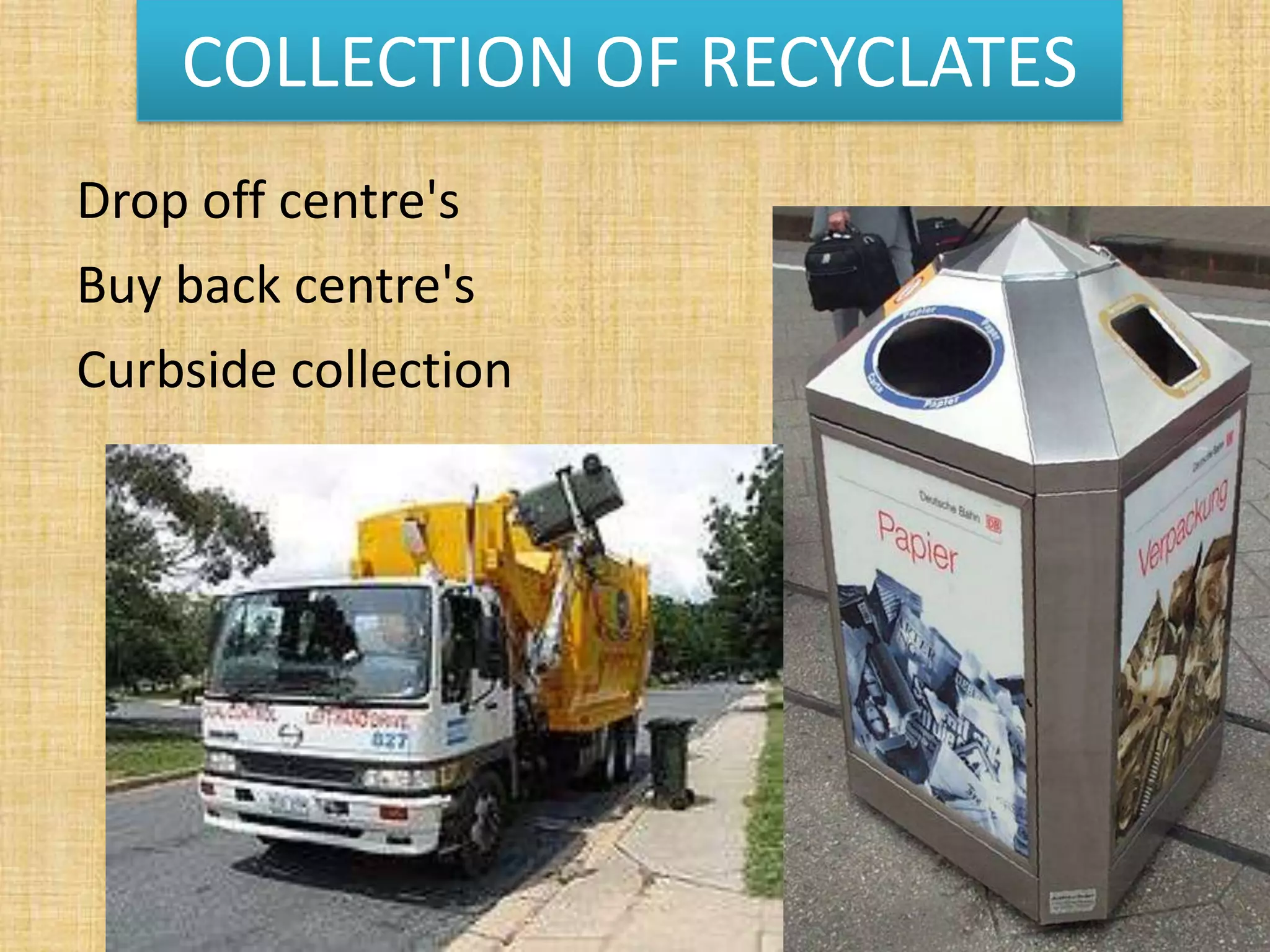 Methods of waste disposal reduce, reuse , recovery, recycle | PPTX