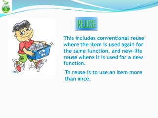 Methods of waste disposal reduce, reuse , recovery, recycle | PPTX