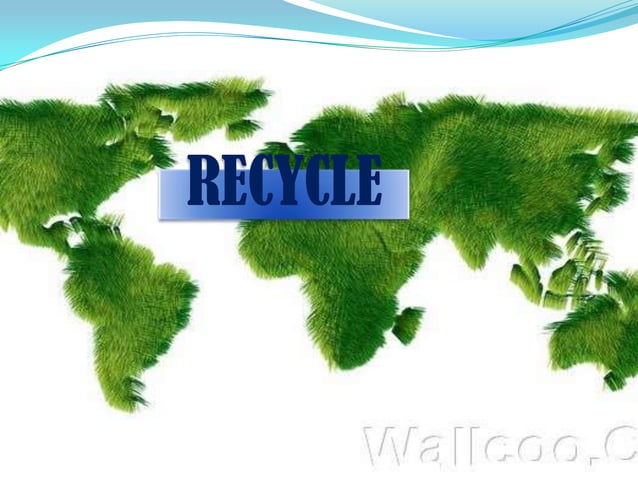 Methods of waste disposal reduce, reuse , recovery, recycle | PPTX