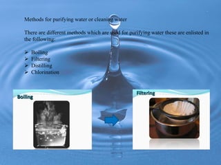 Methods of water cleaning- | PPTX
