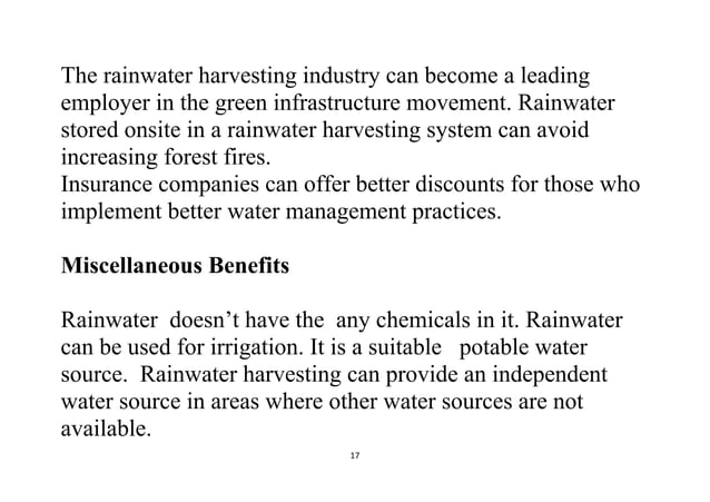 Methods of water conservation | PDF