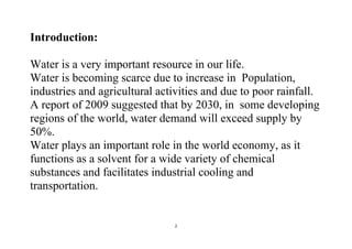 Methods of water conservation | PDF