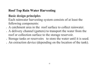 Methods of water conservation | PDF