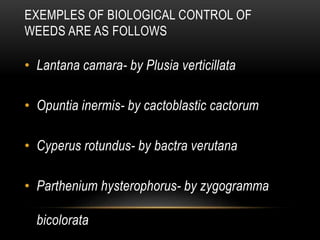 Methods of weed control | PPT