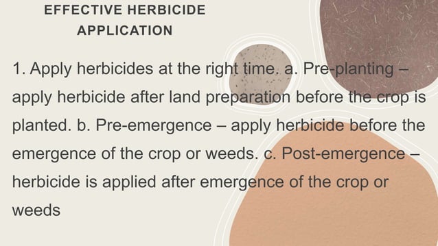 Methods of Weed Control AGRICROP PRODUCTION | PPTX | Agriculture ...