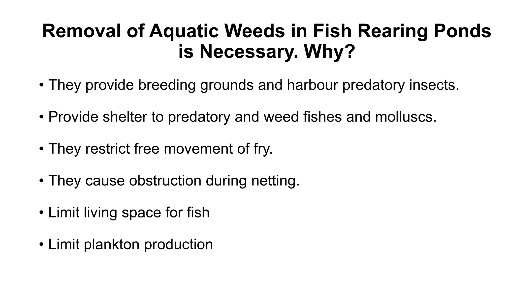 Methods of weederadication in fish pond.pptx