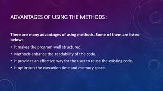 METHODS OR FUNCTIONS IN C for dotnet.pptx