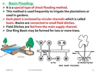 Methods or techniques of irrigation | PDF