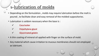 Methods preparations of suppositories by eamen saeed | PPTX
