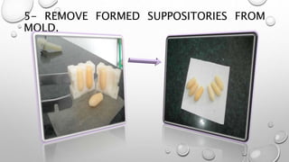 Methods preparations of suppositories by eamen saeed | PPTX