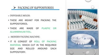 Methods preparations of suppositories by eamen saeed | PPTX