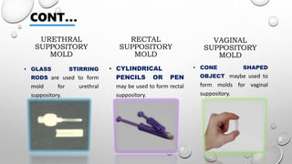 Methods preparations of suppositories by eamen saeed | PPTX