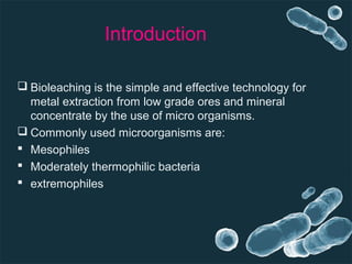 bio leaching | PPT