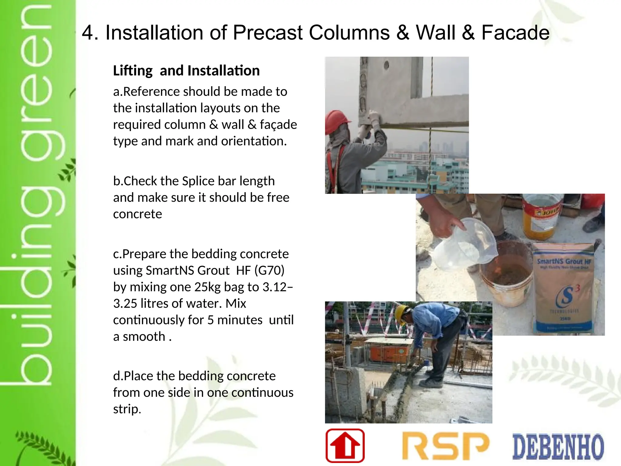 METHOD STATEMENT FOR ERECTION OF PRECAST COMPONENTS- Final.ppt