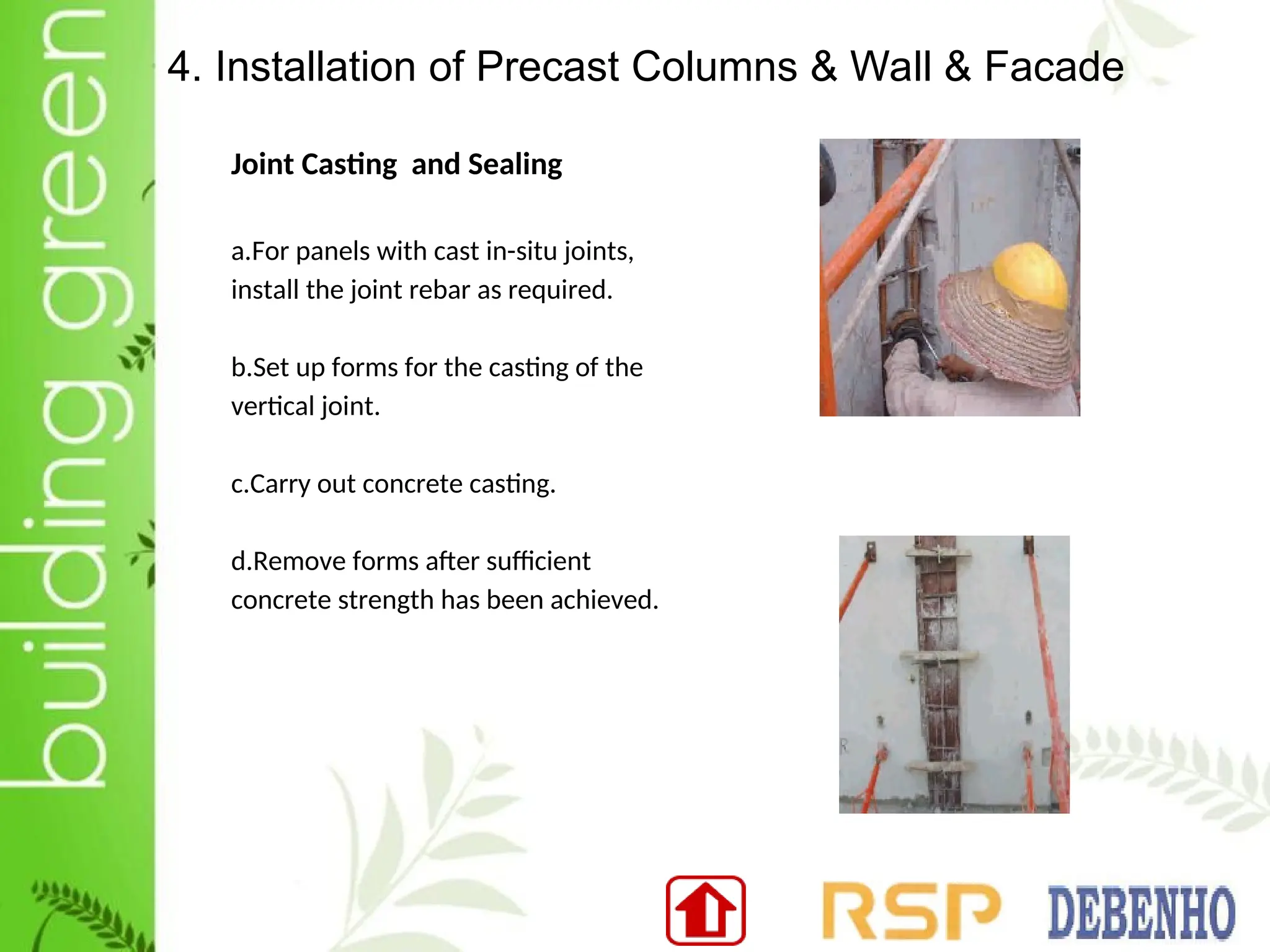 METHOD STATEMENT FOR ERECTION OF PRECAST COMPONENTS- Final.ppt