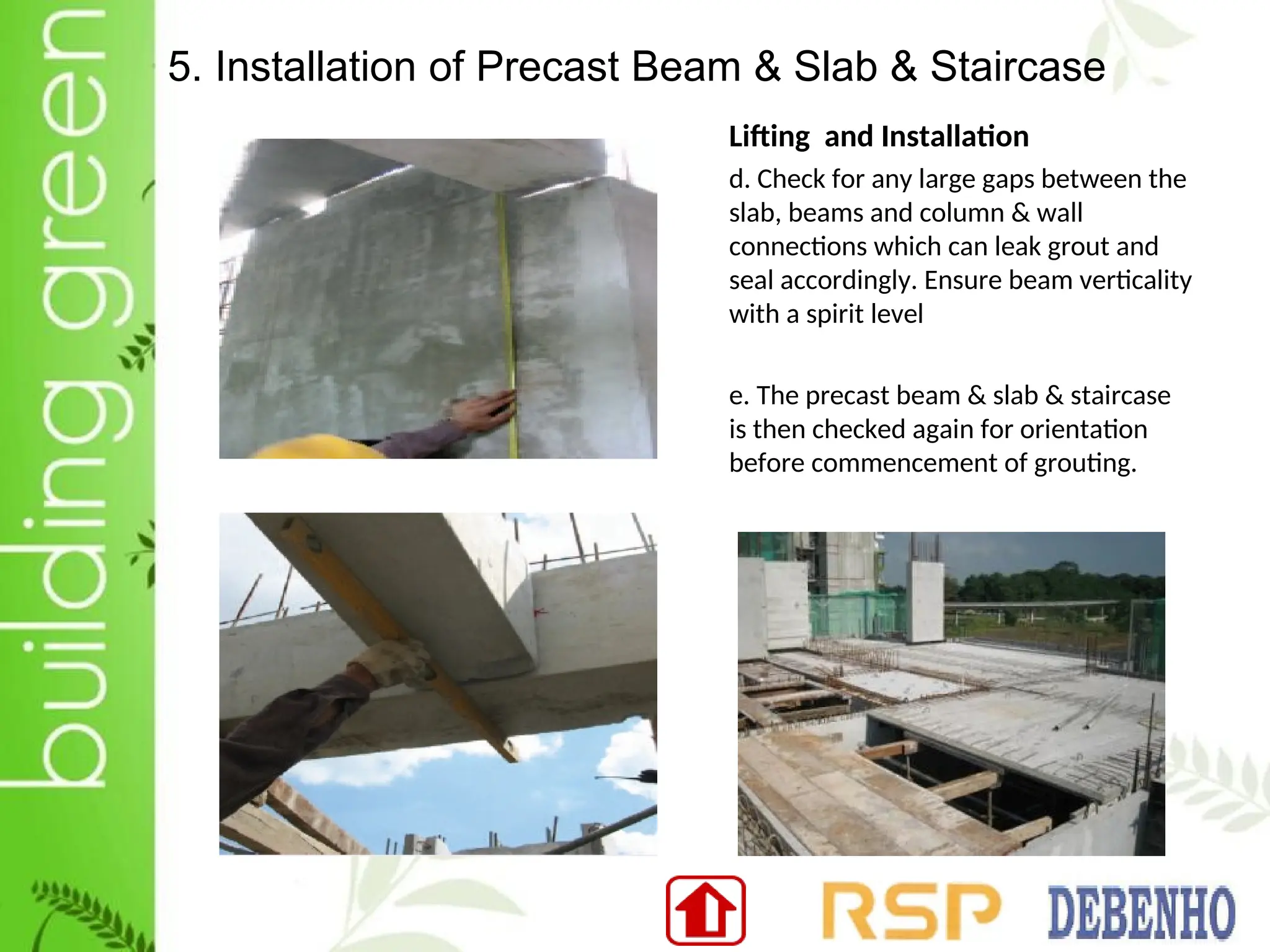 METHOD STATEMENT FOR ERECTION OF PRECAST COMPONENTS- Final.ppt
