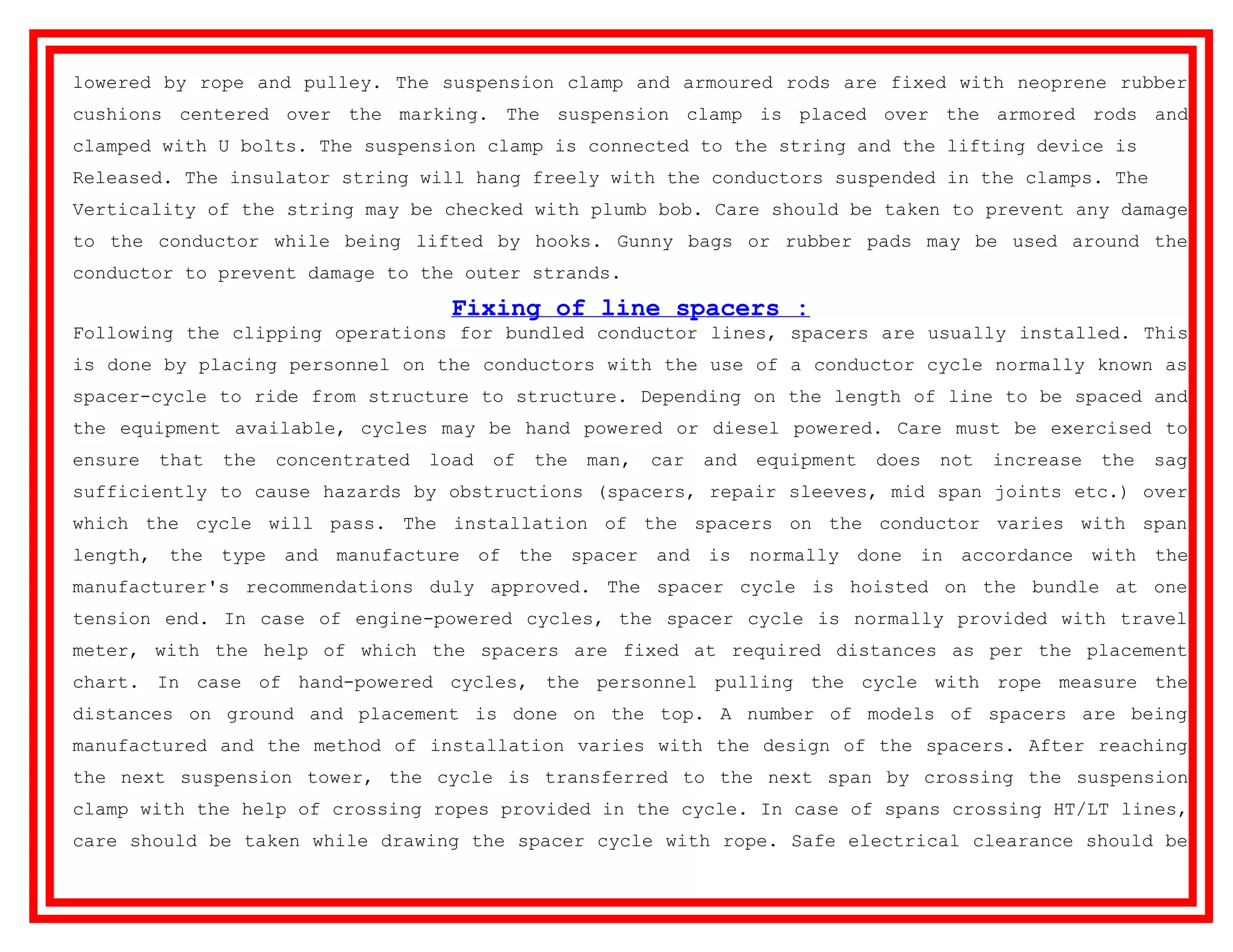 Method statement for transmission line (lanco) | DOC