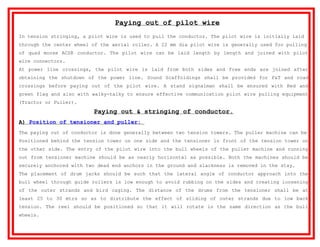 Method statement for transmission line (lanco) | DOC