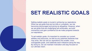 Methods to Achieve human aspirations.pptx