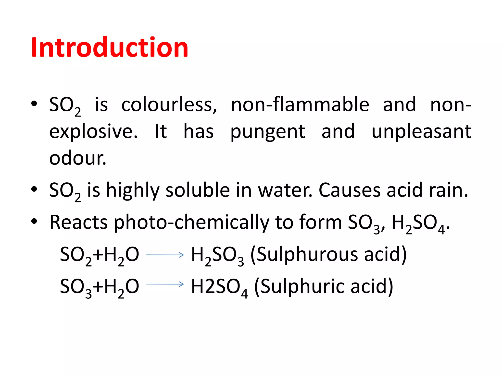 Methods to control s ox emissions | PPTX
