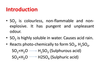 Methods to control s ox emissions | PPTX