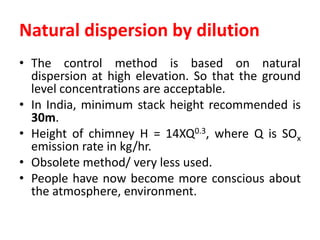 Methods to control s ox emissions | PPTX