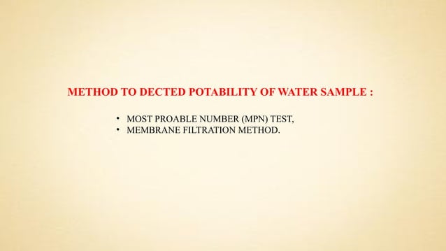 Methods to detect potability of water sample.pptx