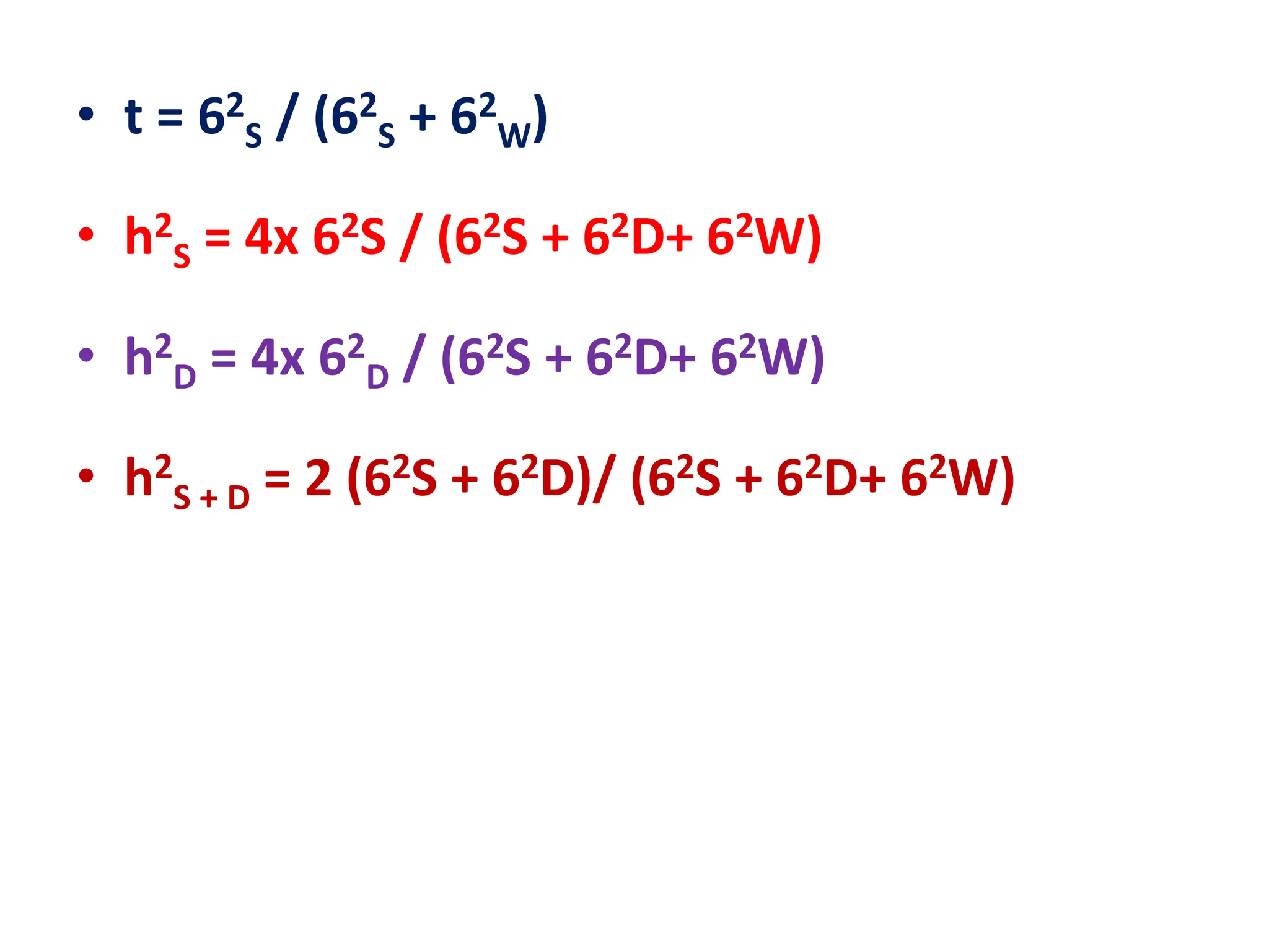 Methods to estimate Heritability in animal breeding | PPTX
