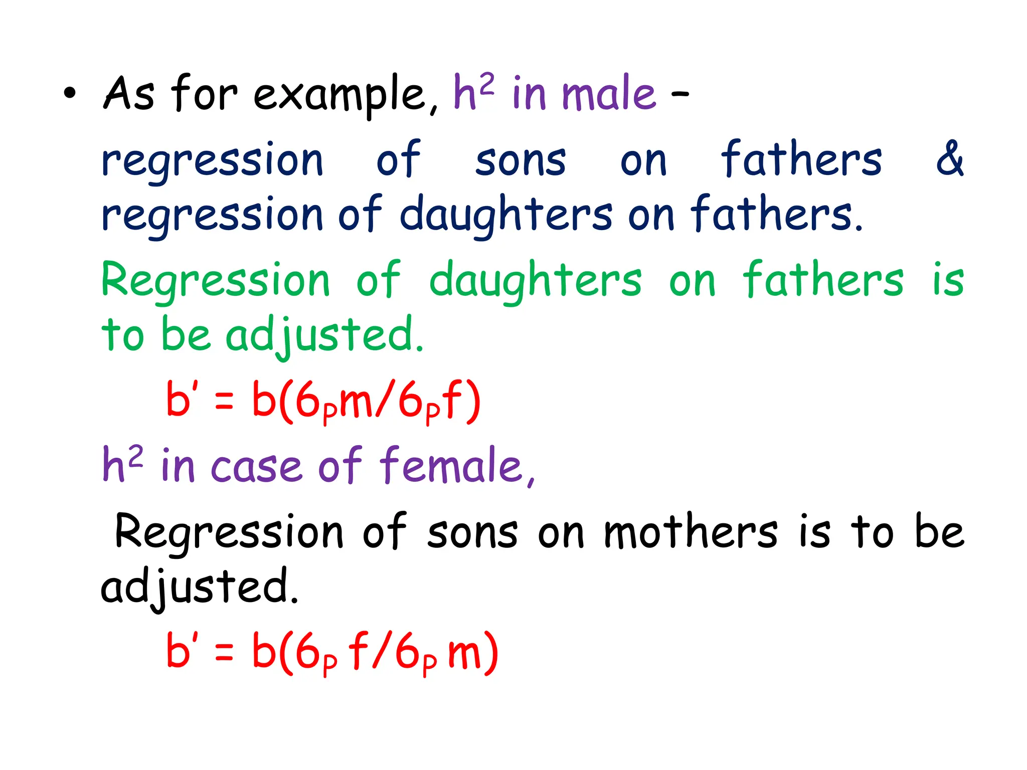 Methods to estimate Heritability in animal breeding | PPTX