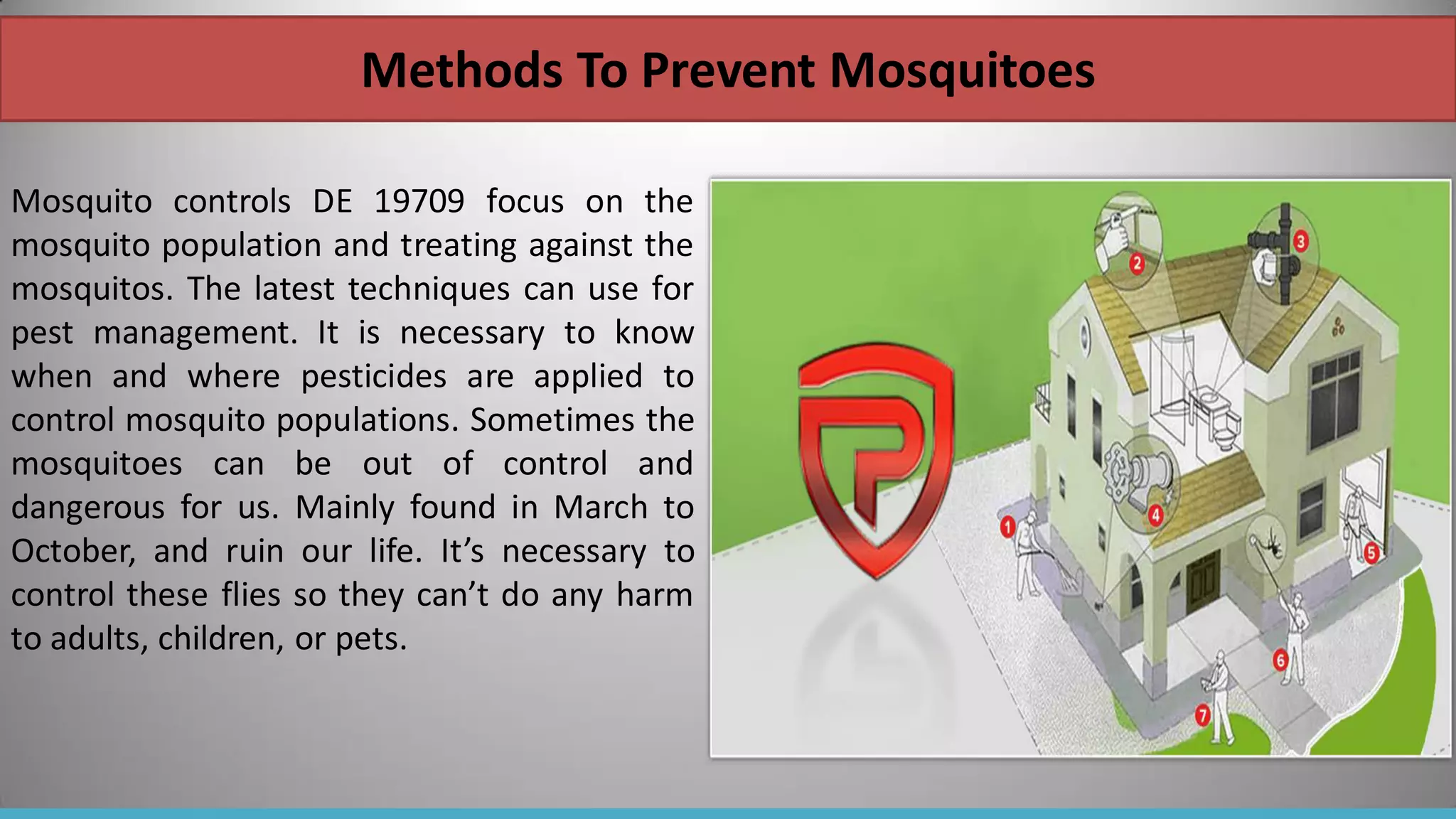 Methods to prevent mosquitoes | PPT