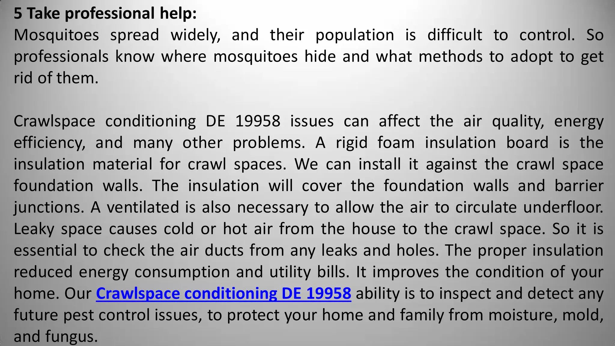 Methods to prevent mosquitoes | PPT