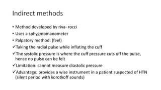 Methods to screen blood pressure | PPT